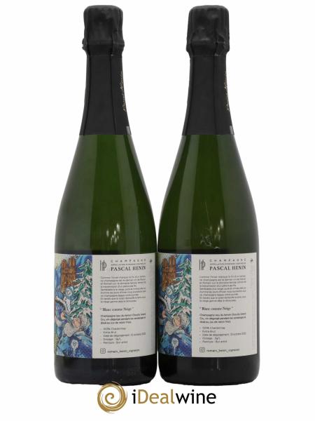 Acheter Champagne Pascal Henin Blanc Comme Neige (Illustration Bur ...
