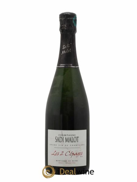 Acheter Champagne Les Deux Cépages Brut Grand Cru Sadi Malot (lot ...