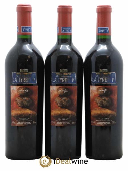 Acheter Madiran Château Montus-La Tyre Alain Brumont 2001 (lot ...