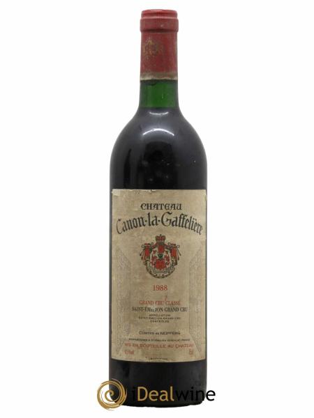 Acheter Château Canon la Gaffelière 1er Grand Cru Classé B 1988 (lot: B2279844-6916)