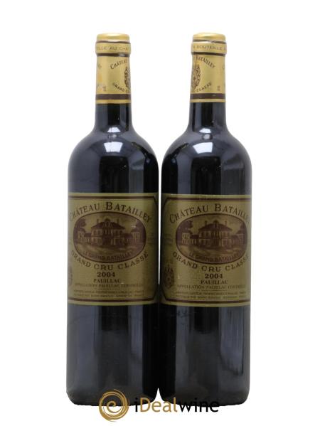 Acheter vin Château Batailley 5ème Grand Cru Classé 2004 (lot: 2516413)