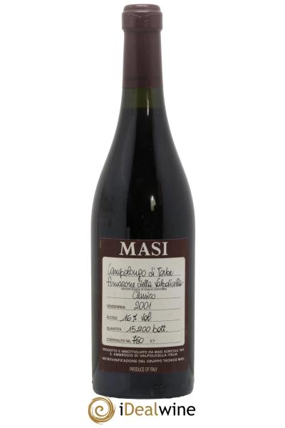 Acheter vin Amarone della Valpolicella Classico DOCG Campolongo di Torbe MASI (Boscaini Family ...