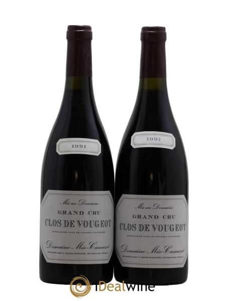 Acheter vin Clos de Vougeot Grand Cru Méo-Camuzet (Domaine) 1991 (lot ...