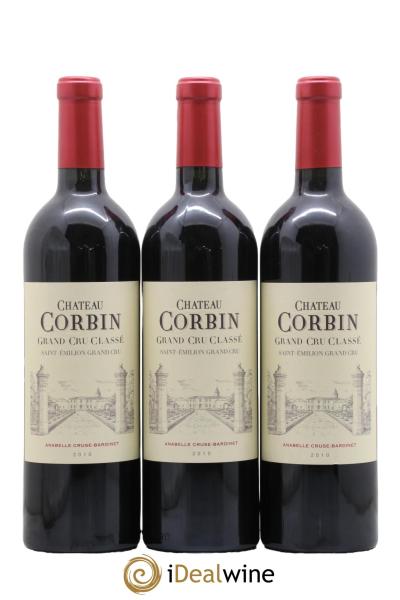 Buy Château Corbin Grand Cru Classé 2010 (lot: 2491009)