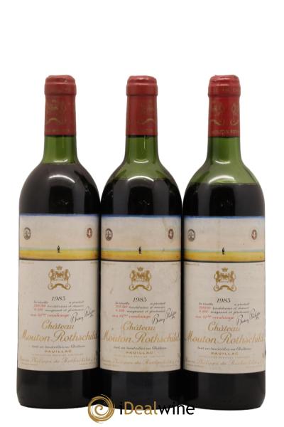 Buy Château Mouton Rothschild 1er Grand Cru Classé 1983 (lot: 2345400)
