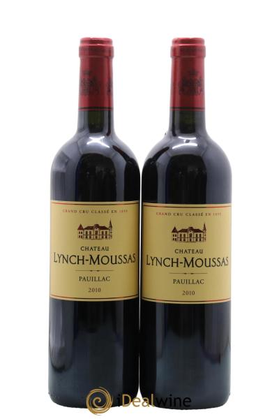 Acheter Château Lynch Moussas 5ème Grand Cru Classé 2010 (lot: 2453808)