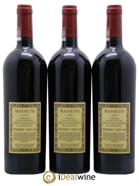 Acheter IGT Toscane Tenuta Dell'Ornellaia Masseto Frescobaldi 2018 (lot ...