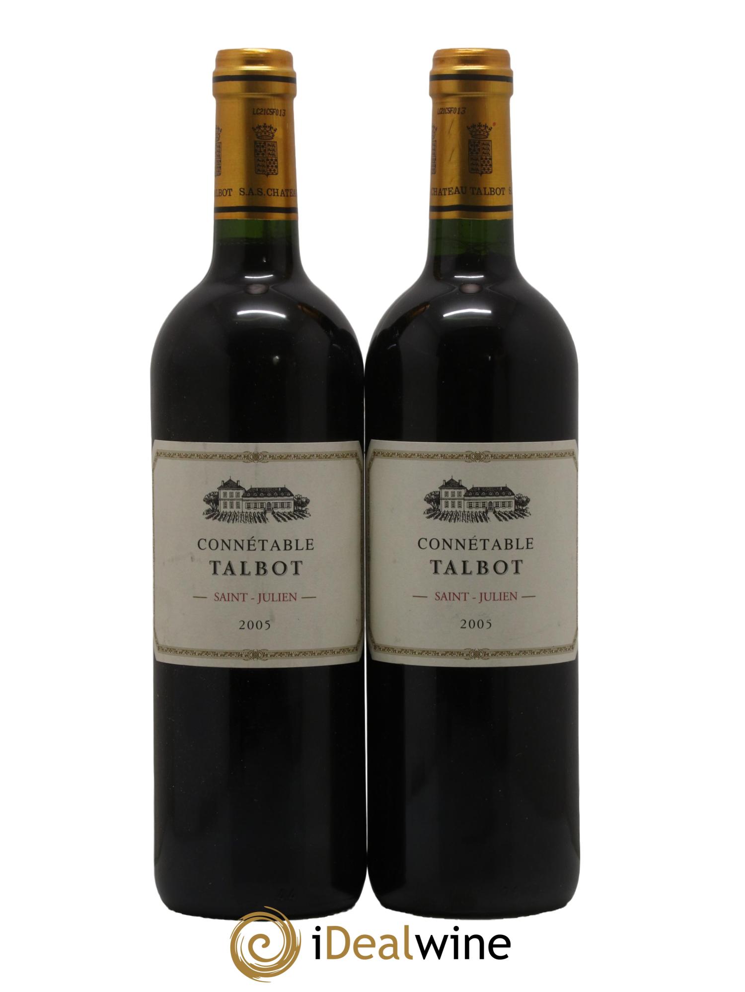 Acheter Connétable de Talbot Second Vin 2005 (lot: 2435203)