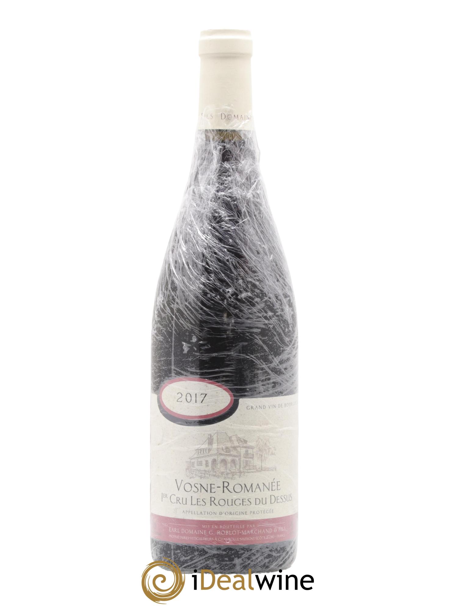 Acheter Vosne-Romanée 1er Cru Les Rouges Du Dessus Roblot Marchand 2017 ...