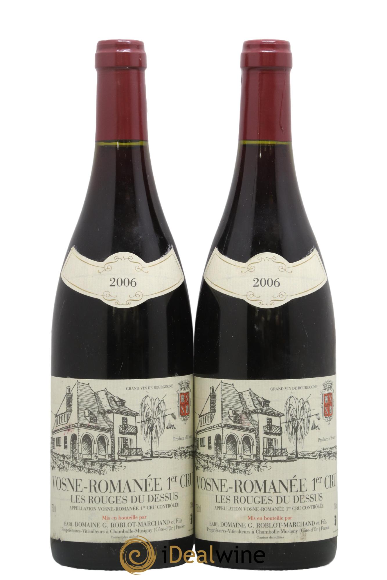 Buy Vosne-Romanée 1er Cru Les Rouges du Dessus G.Roblot-Marchand et ...