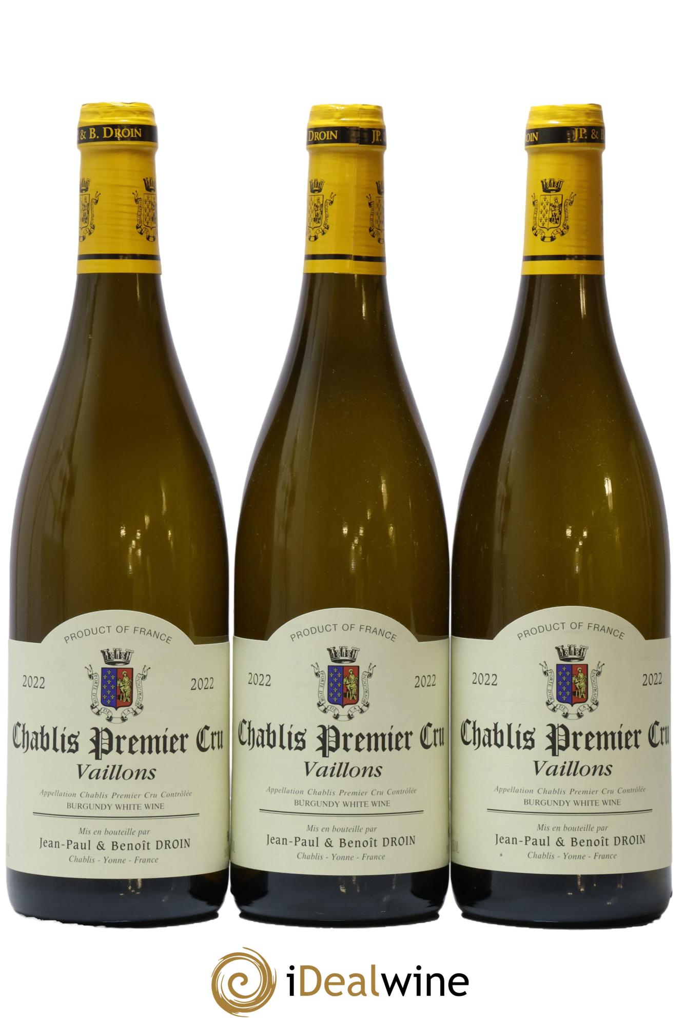 Kaufen Chablis 1er Cru Vaillons Jean-Paul & Benoît Droin (Domaine) 2022 ...