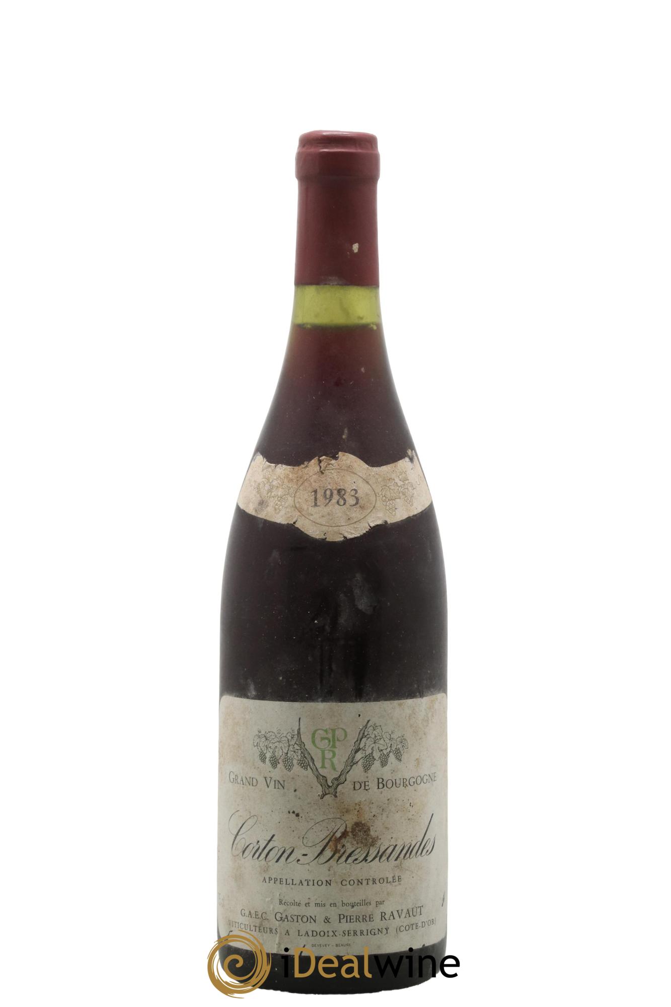 Buy Corton Grand Cru Bressandes Gaston Et Pierre Ravaut 1983 (lot: 2442140)