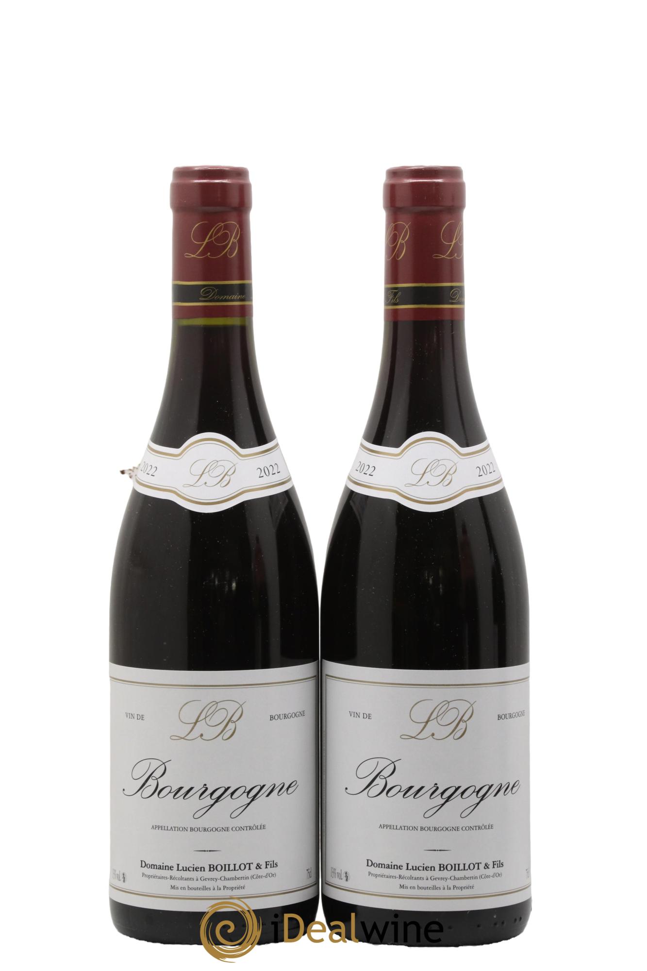 Acheter vin Bourgogne Louis Boillot et Fils 2022 (lot: 2585286)