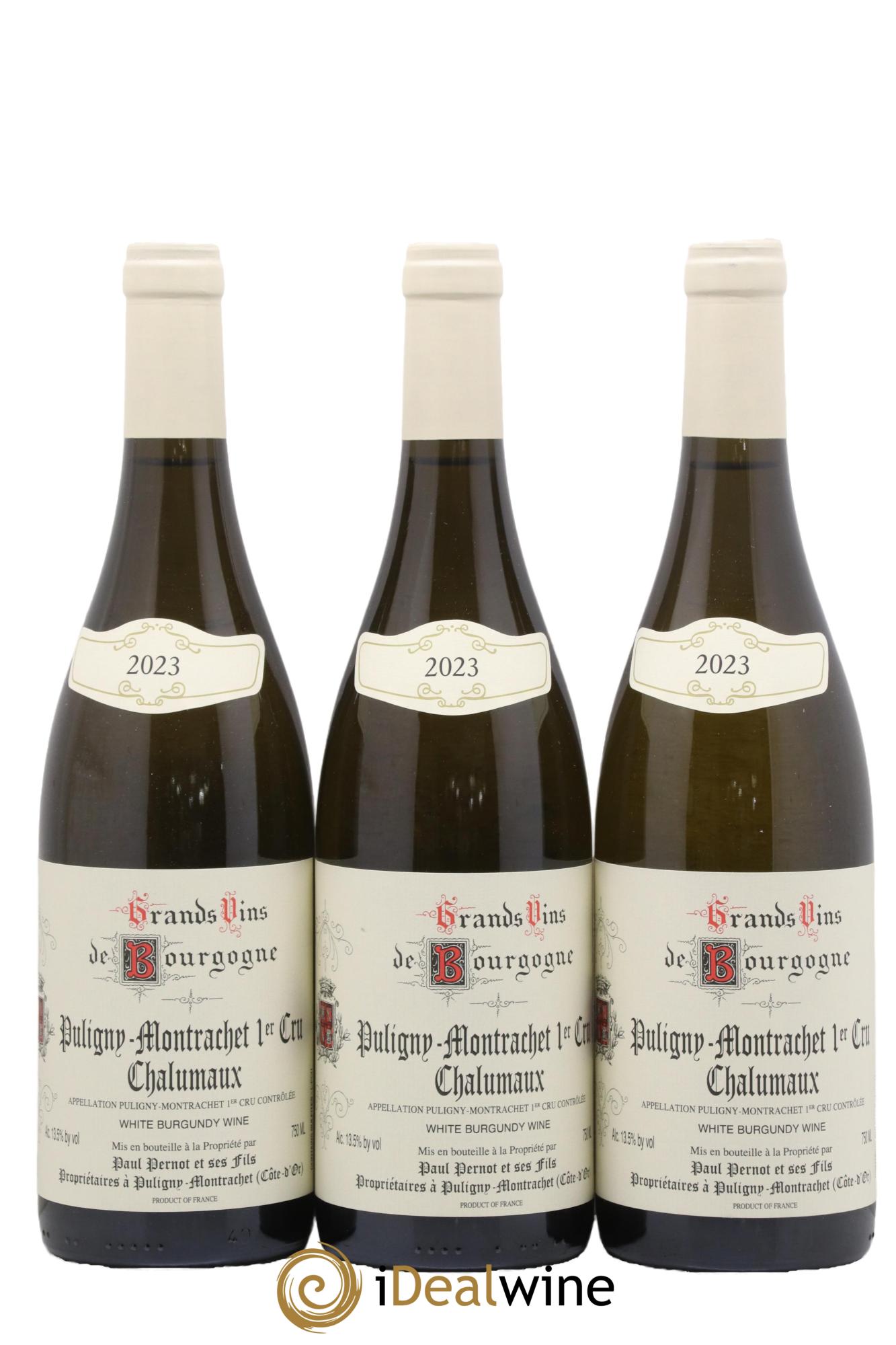 Buy Puligny-Montrachet 1er Cru Les Chalumaux Paul Pernot 2023 (lot ...